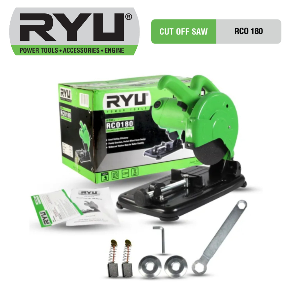 Jual RYU CUT OFF SAW RCO 180 RYU Mesin Potong RCO180 Cutting Wheel Besi ...