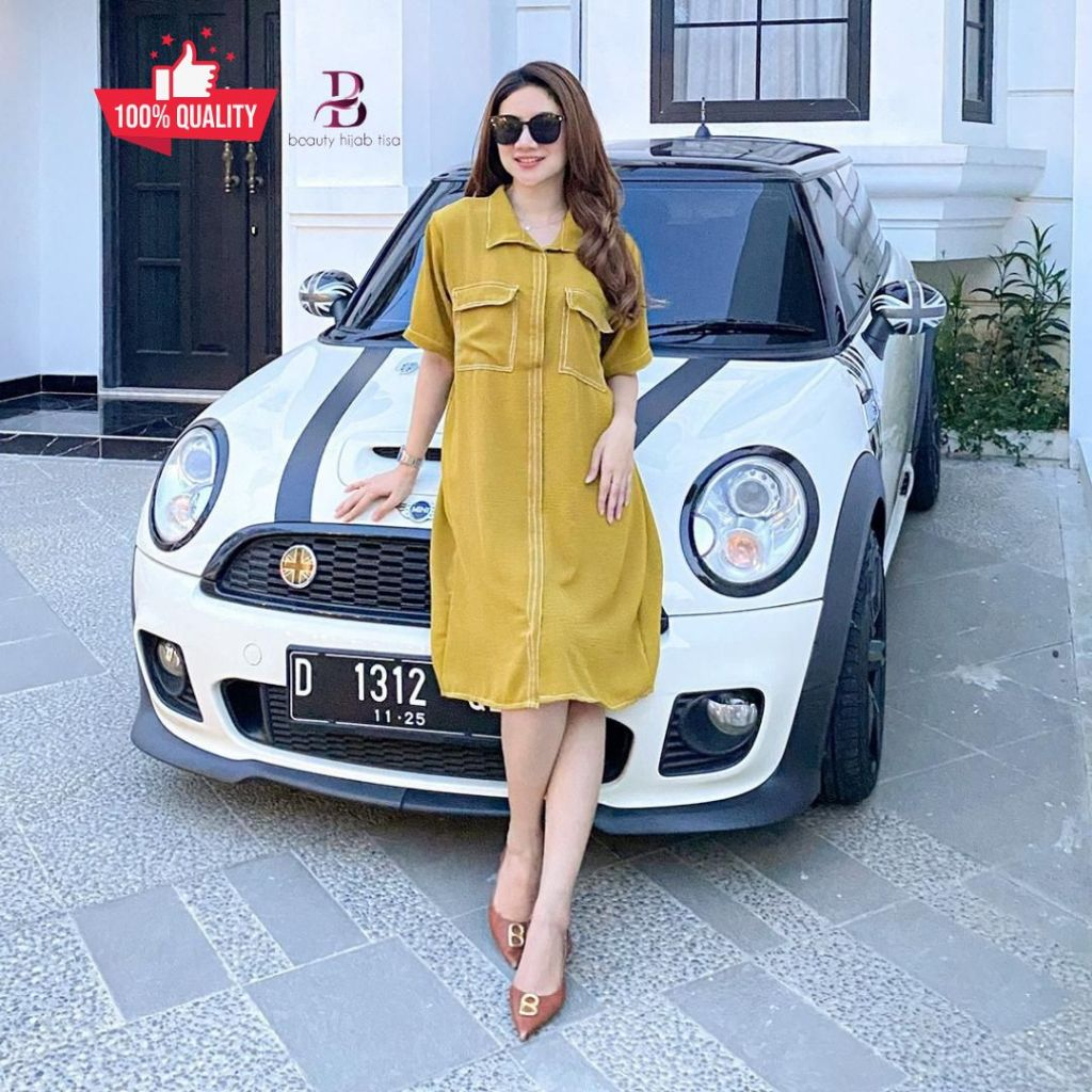 Jual Beautyhijab - MOLLY Daster dress korean style wanita kekinian ...