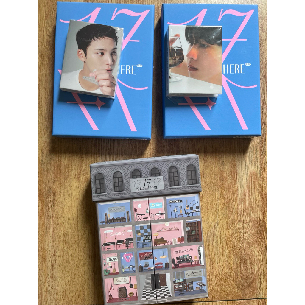 Jual ALBUM DEAR VER MINGYU WONWOO (BINDER + BOOKLET + RPC+ HARDCOVER ...