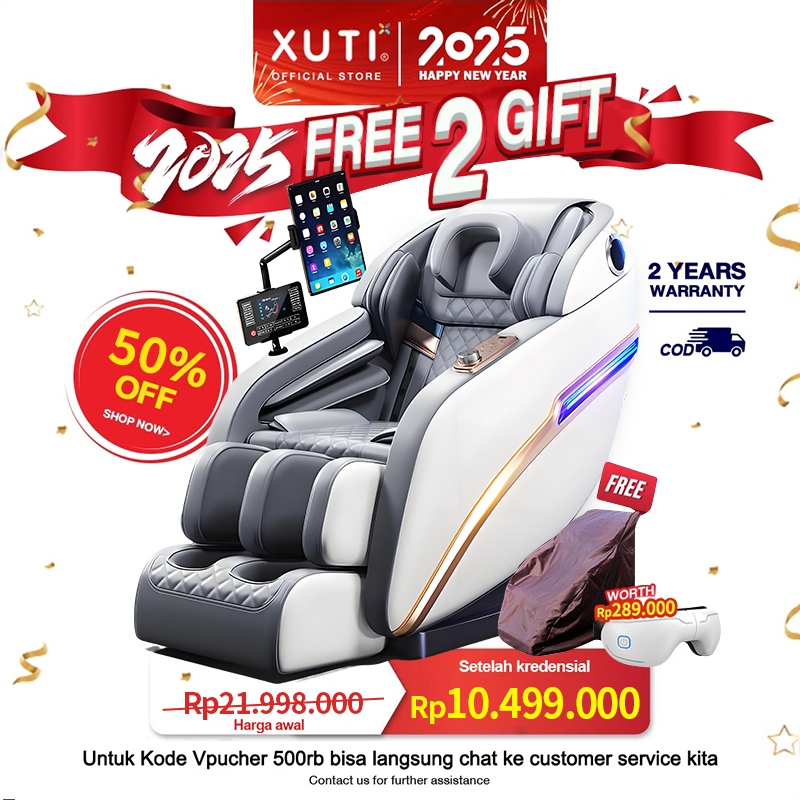 Jual XUTI Kursi Pijat Listrik Full Otomatis - Pijat Bahu & Pinggang ...