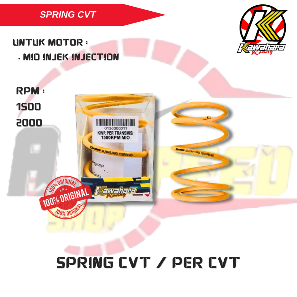 Jual Kawahara Spring CVT Per Cvt Transmisi Yamaha Mio Injek Injection ...