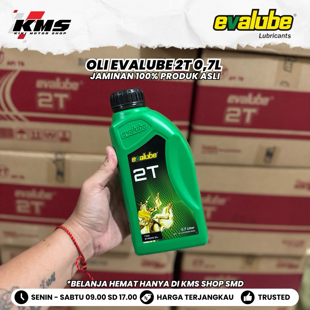 Jual OLI MOTOR EVALUBE 2T/2 TAK 0,7L -ORIGINAL | Shopee Indonesia