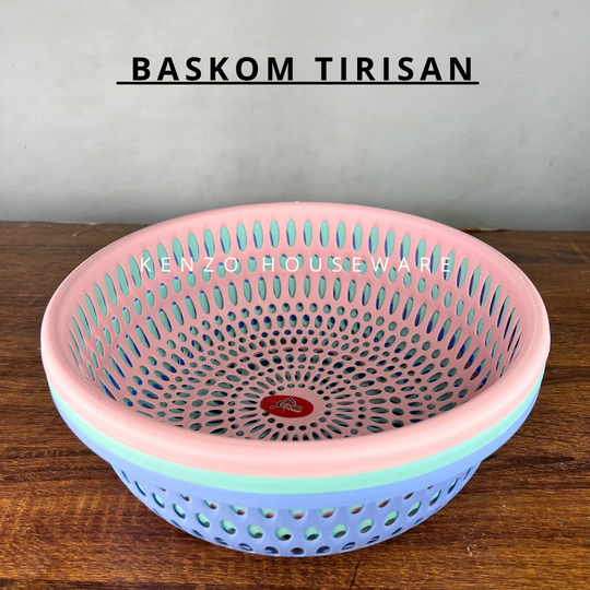 Jual Baskom Lubang Peniris ROUND BASKET NEW SINCHAN ALEXISH Tirisan ...
