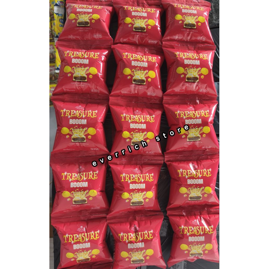 Jual snack berhadiah treasure boom (10pcs) | Shopee Indonesia