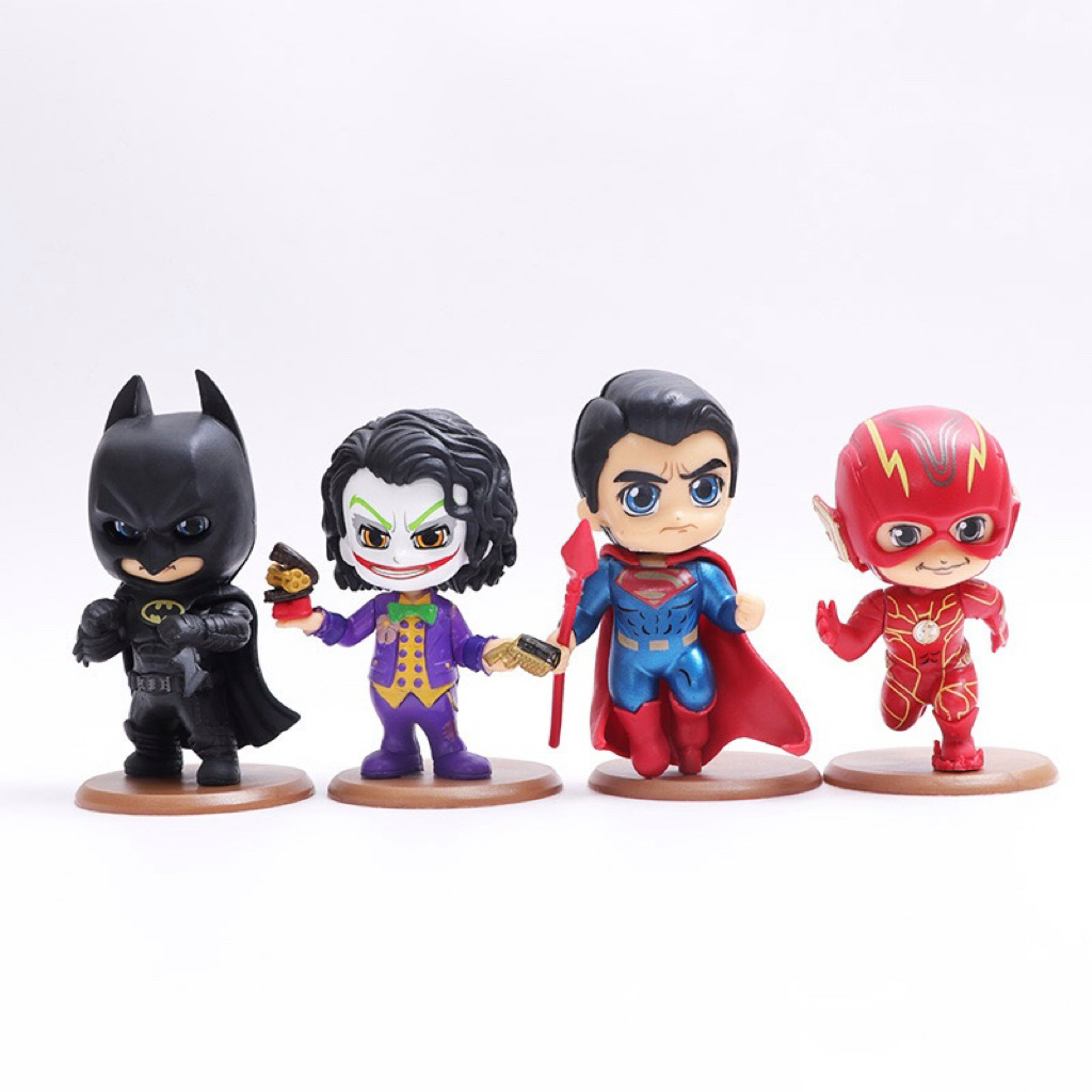 Jual Figure Avengers & Justice League Marvel & DC Chibi : Iron Man ...