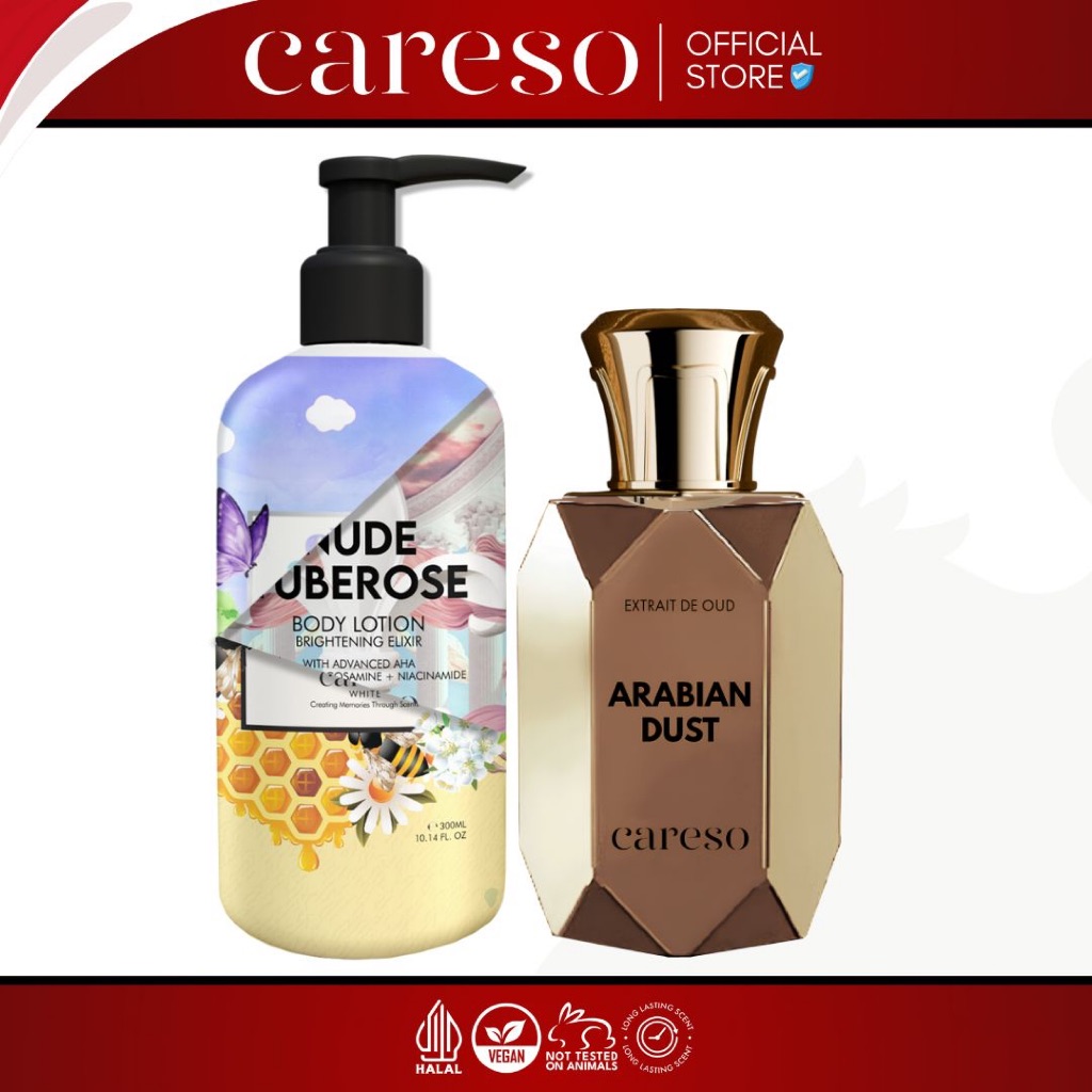 Jual Careso - Desert Glow - (Extrait de Oud Arabian Dust + Lotion ...