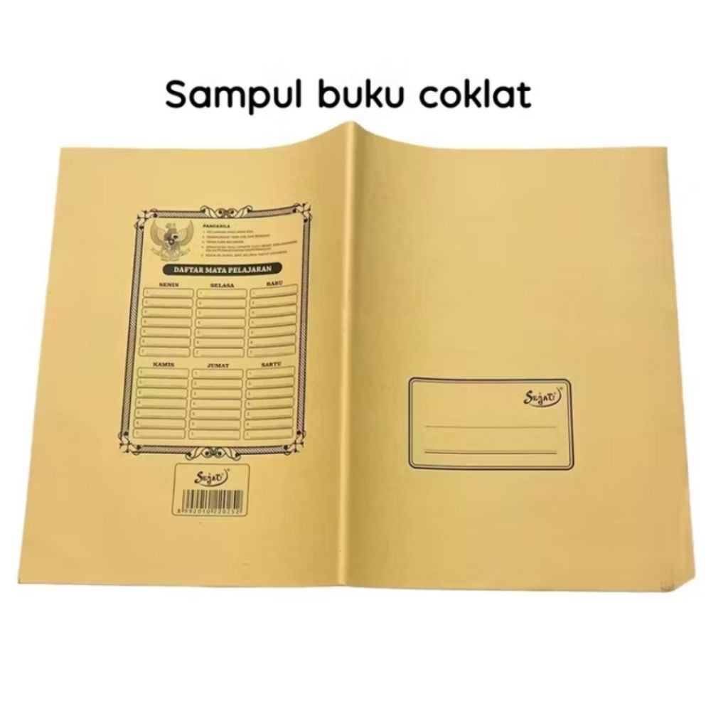 Jual Sampul Buku Coklat Ukuran Boxy isi 20 Lembar | Shopee Indonesia