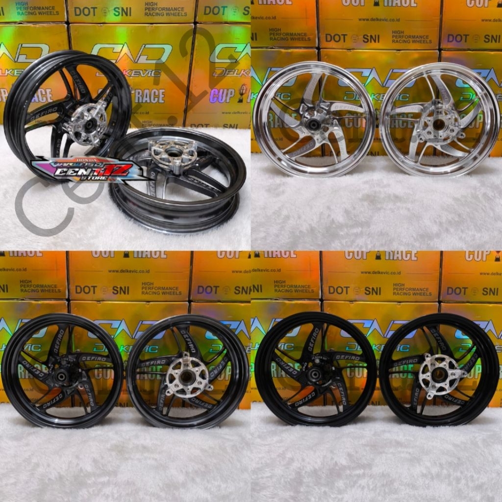 Jual VELG TERBARU DELKEVIC DND SERIES CEFIRO NMAX TURBO/NMAX NEO/NMAX ...