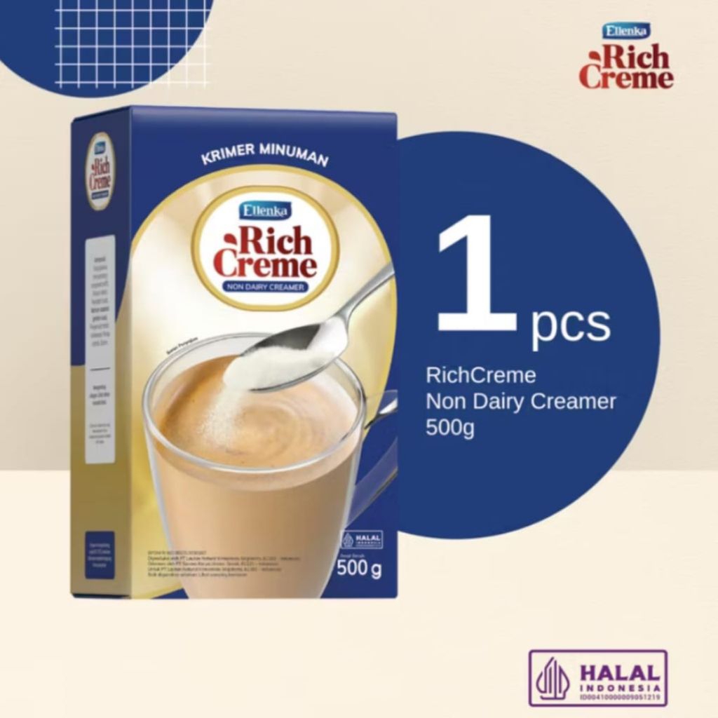 Jual RICHCREME NON DAIRY CREAMER 500 gr | Shopee Indonesia