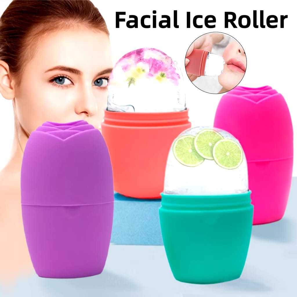 Jual POM Ice Face Roller Wajah Alat Pemijat Kulit Wajah Serbaguna Ice ...