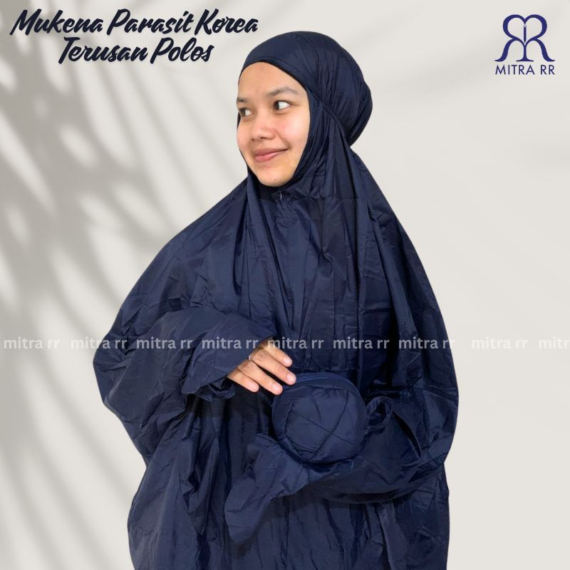 Jual Mukena Travel Terusan Jumbo 2in1 | Mukena Dewasa Parasit Korea ...