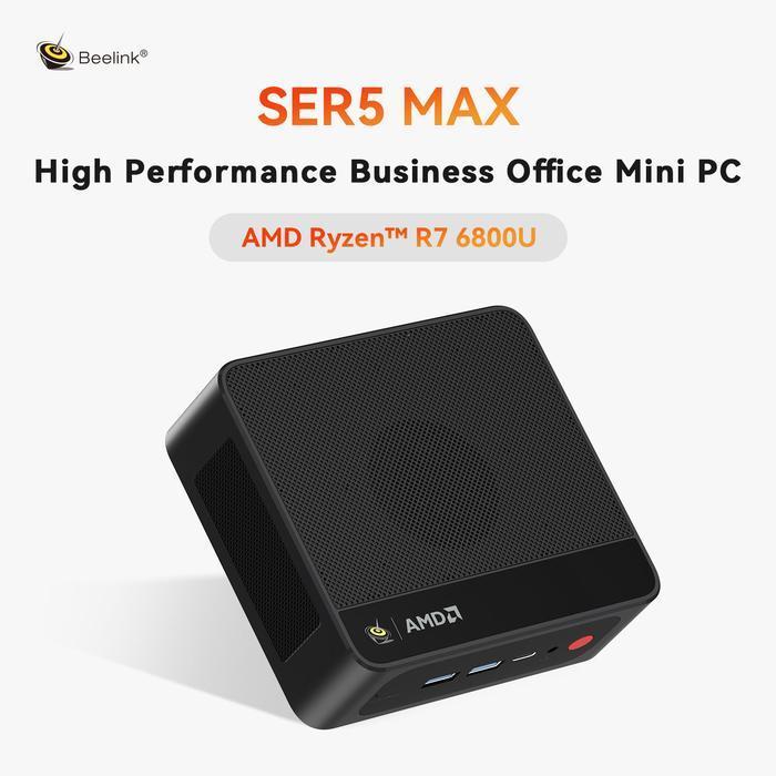 Jual Beelink Mini Pc SER5 MAX 6800U AMD Ryzen 7 RAM 32GB/1TB HDMI DP ...