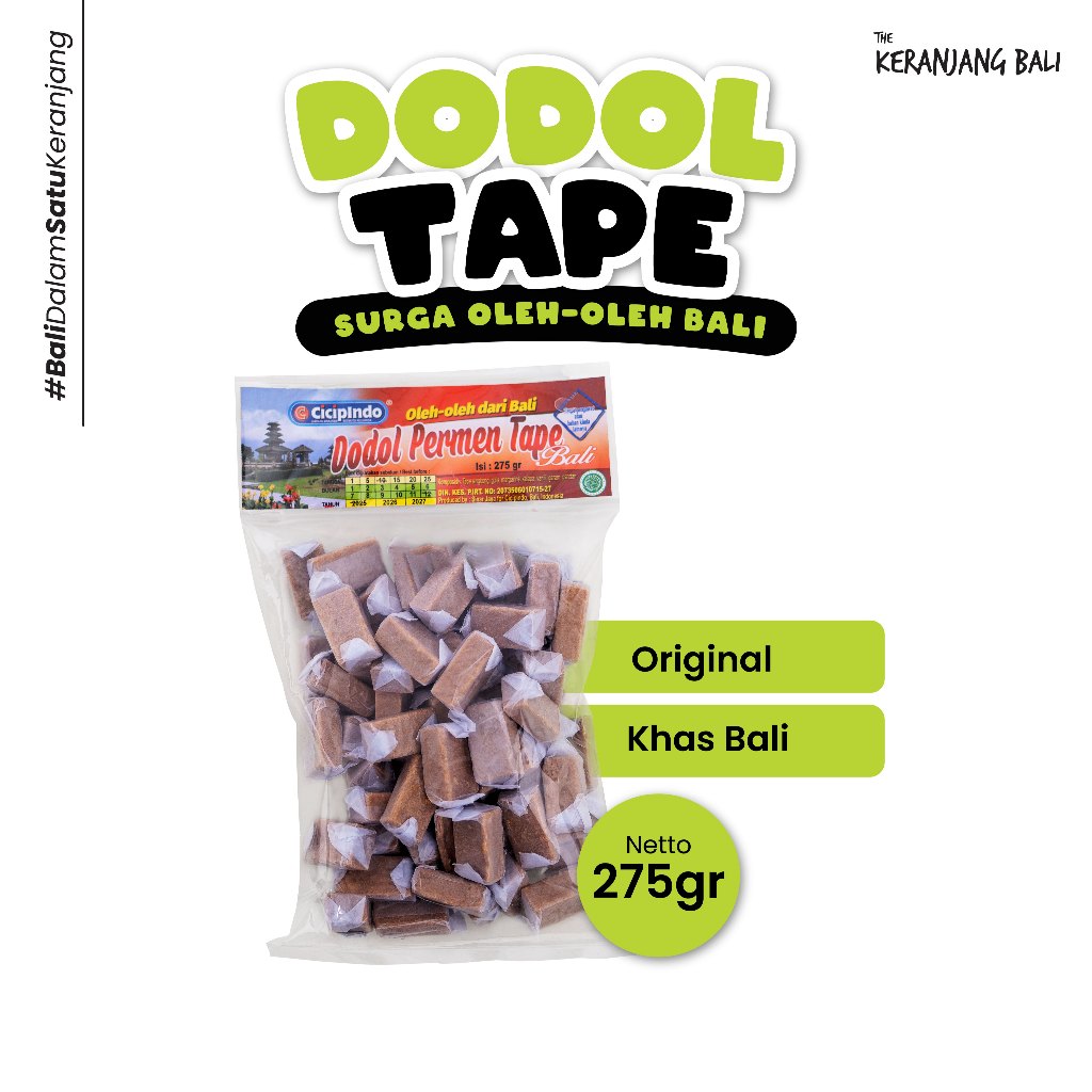 Jual Dodol Permen Tape - Oleh-Oleh Khas Bali | Shopee Indonesia