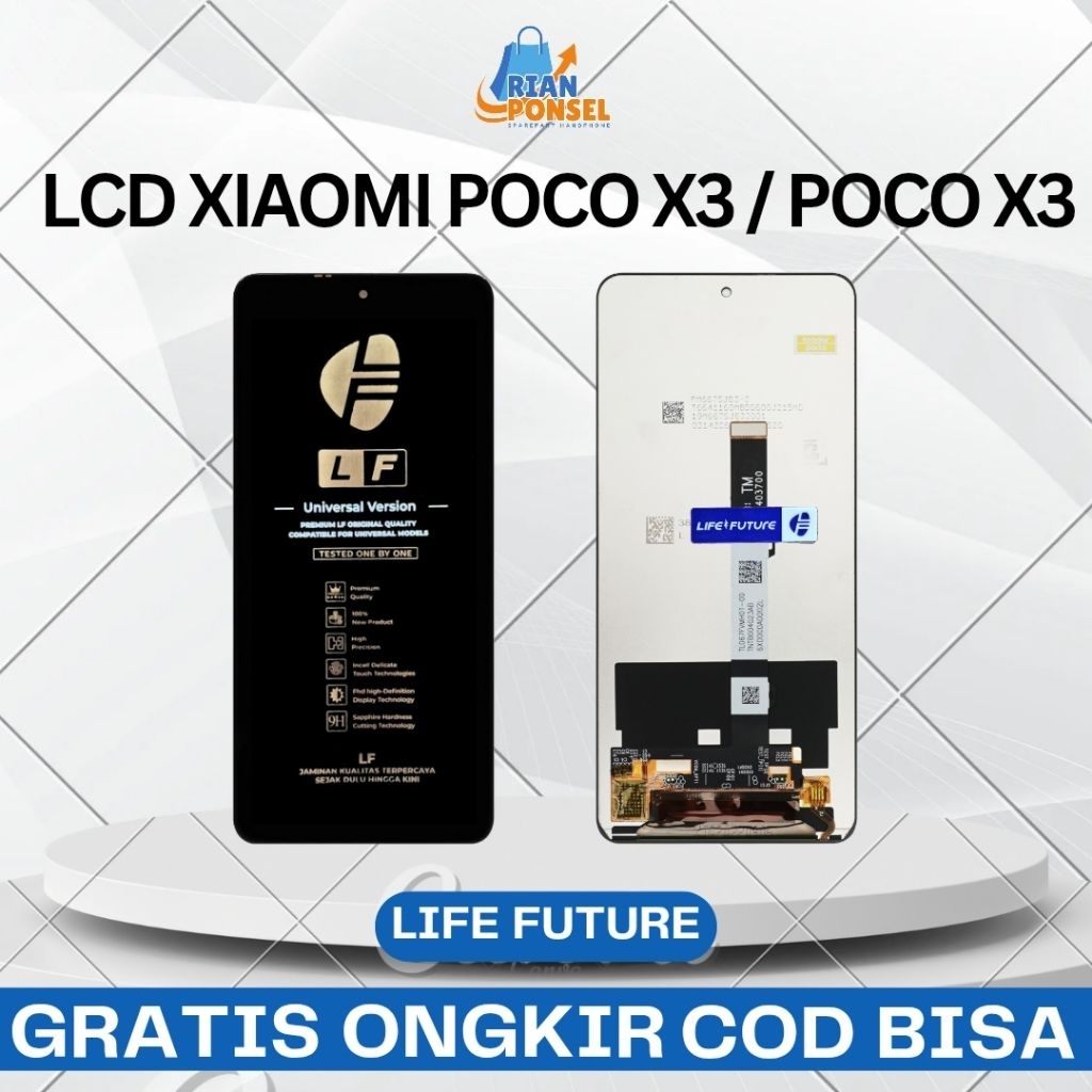Jual LCD Xiaomi Poco X3 / Poco X3 NFC / X3 Pro Original Fullset Life ...