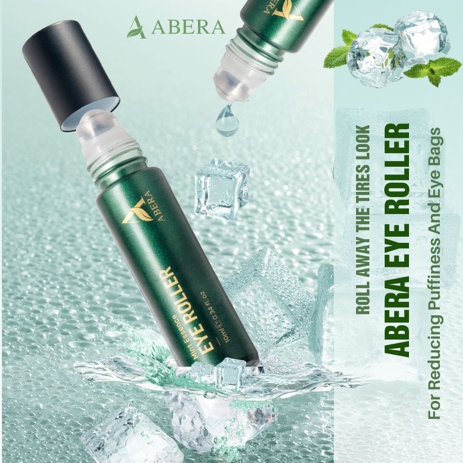 Jual Abera Eye Roller 10 ml - Niacinamide, Caffein, Mint - Mengurangi kantung mata & mata panda ...