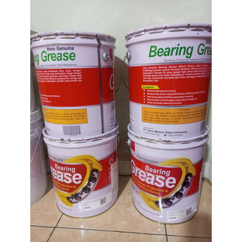 Jual Grease bearing Hino NLGI-2. original 16kg | Shopee Indonesia