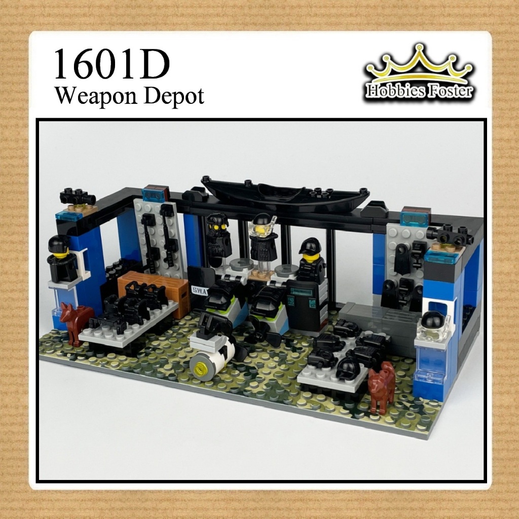 Jual HBF Brick Military BUILDING - Mainan Diorama Balok Susun DIY ...