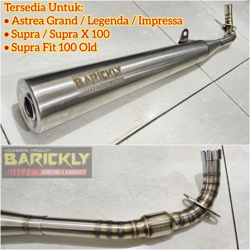 Jual Knalpot Bebek Honda Astrea Grand Legenda 2 Impressa Karisma 125 ...