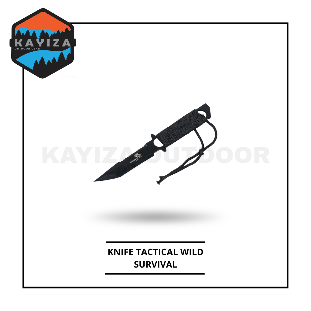 Jual Pisau Tactical Wild Outdoor Self Defense Knife - Alat Survival ...