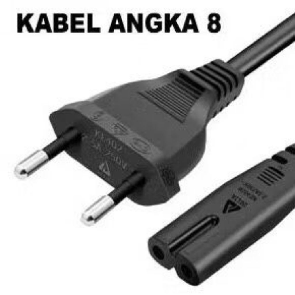Jual Kabel power tape tipe angka 8 kabel power ps kabel radio tape ...