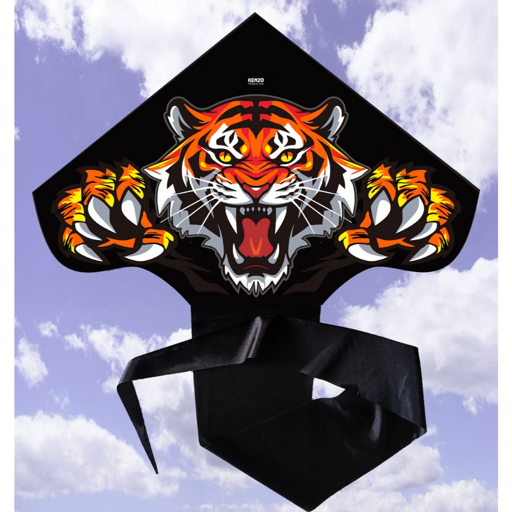 Jual layangan kain motif macan | Shopee Indonesia