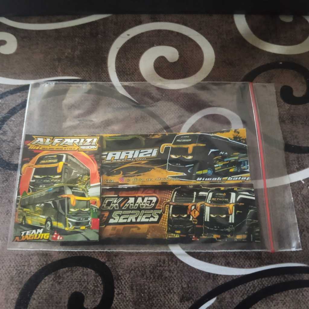 Jual stiker bus aka wisata "alfarizi" | Shopee Indonesia