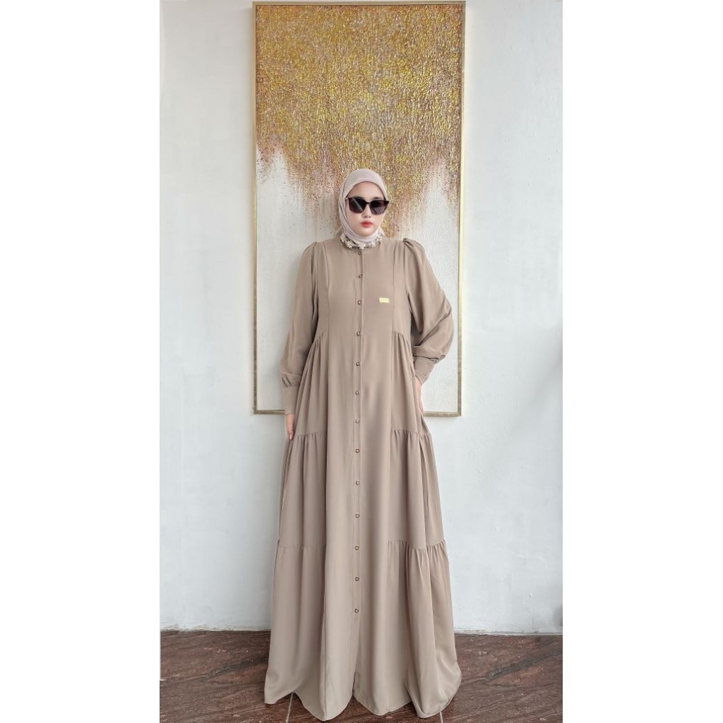 Jual NOONA DRESS BAHAN ARABIAN SUTRA SILK ANTI U.V NYAMAN DIPAKE BY ...