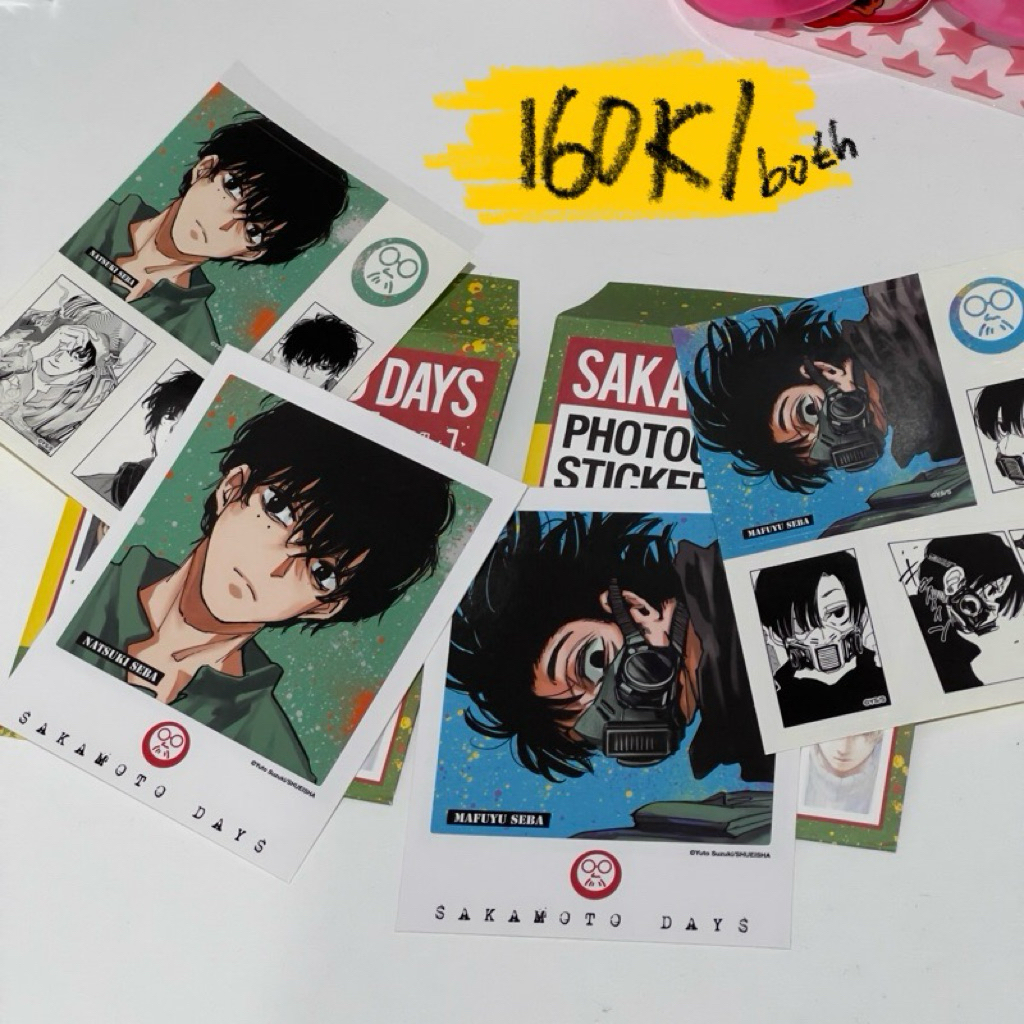 Jual [READY STOCK] Sakamoto Days Merch Natsuki Seba & Mafuyu Seba ...