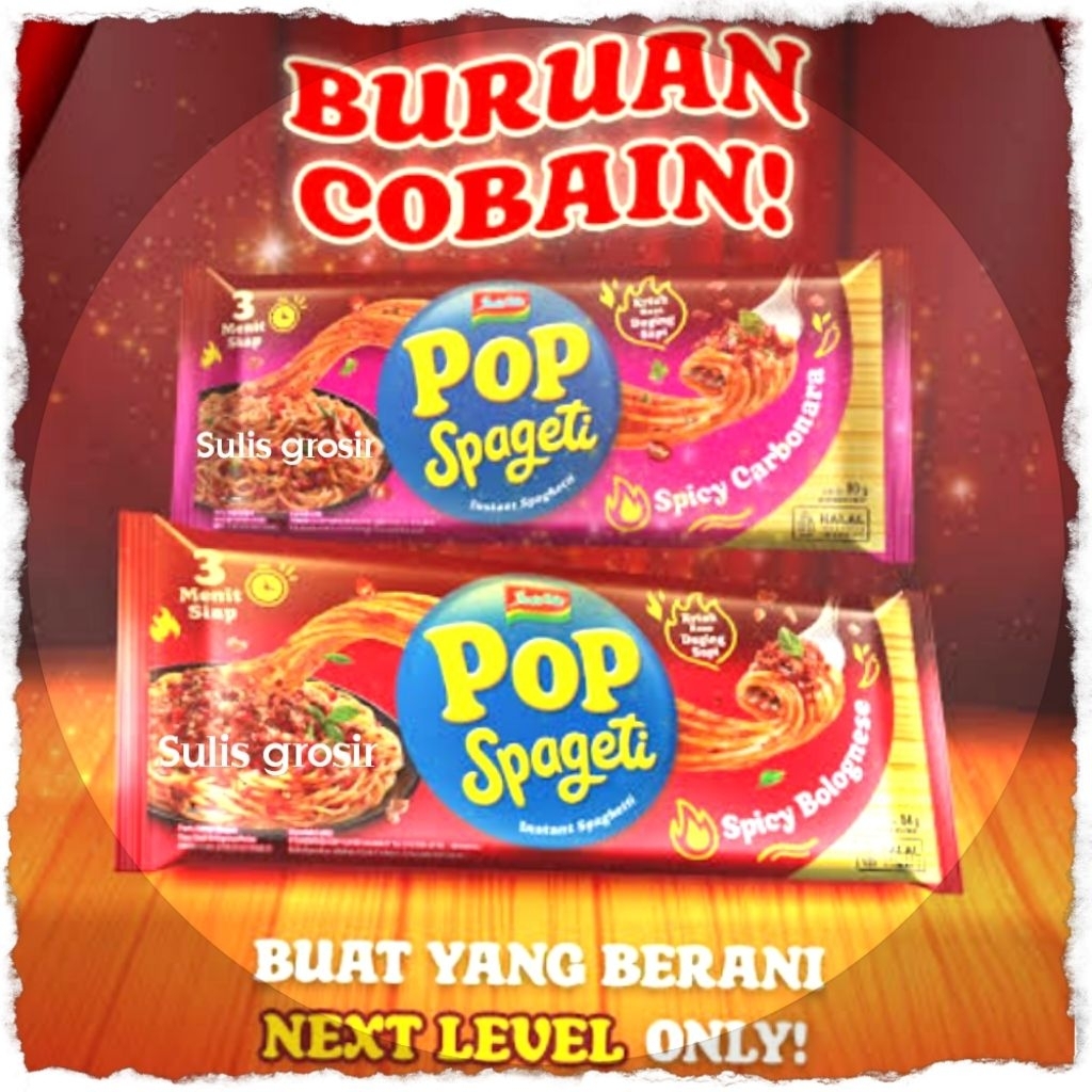 Jual Pop Spageti Spicy Bolognese dan Carbonars | Shopee Indonesia
