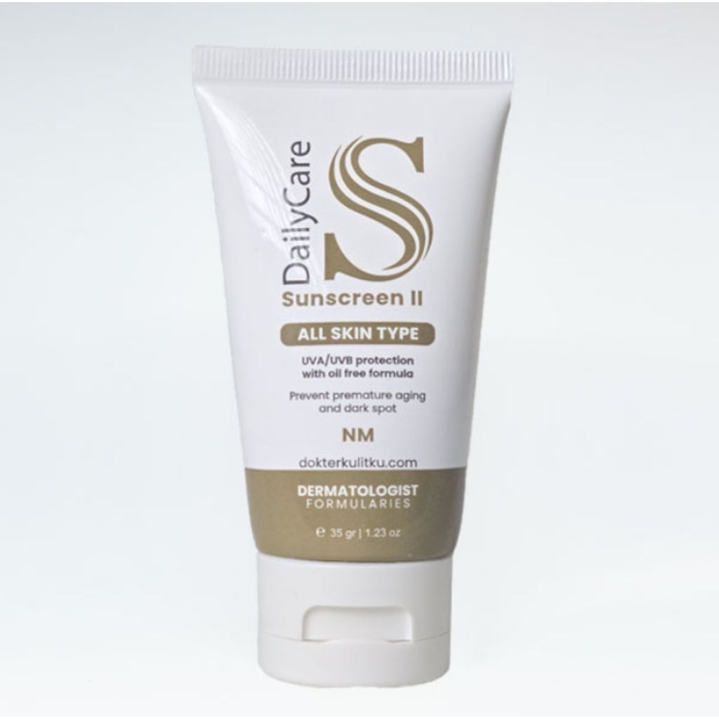 Jual SDailyCare Sunscreen II - 35gr by Dokterkulitku (Besar) | Shopee ...