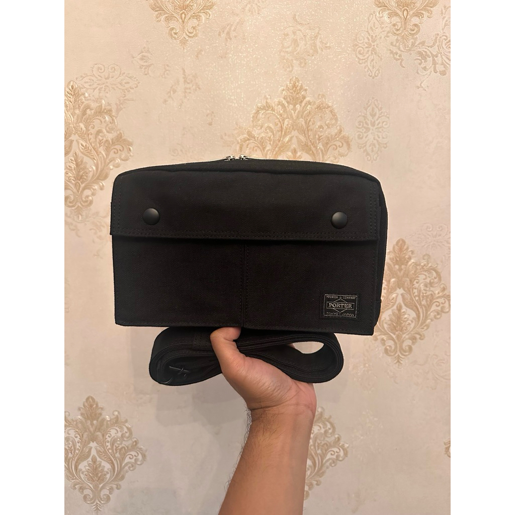 Jual Porter Japan Jepang Orginal 2 Way Shoulder Bag Sling Pouch Blacki ...