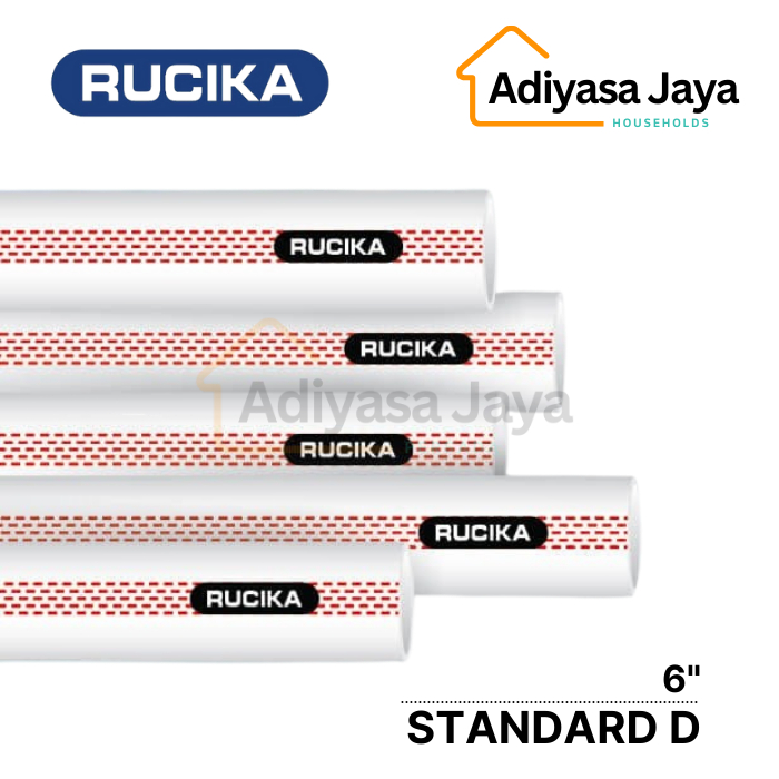 Jual Rucika Standard D 6 (Rucika) / Pipa PVC Kelas D | Shopee Indonesia