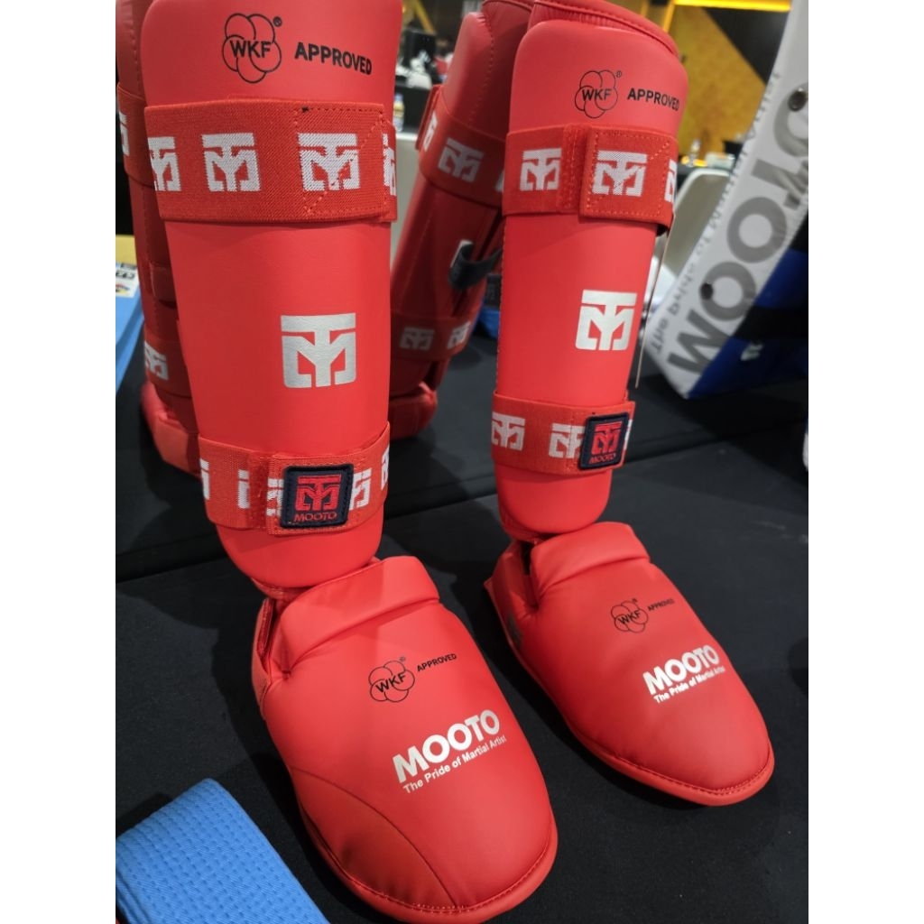 Jual Footprotector Karate Shin Dekker Karate Mooto WKF Approved 2026 ...