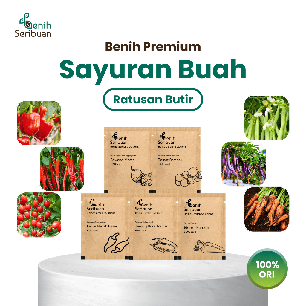 Jual Benih Terlengkap & Harga Terbaru Mei 2026 | Shopee Indonesia