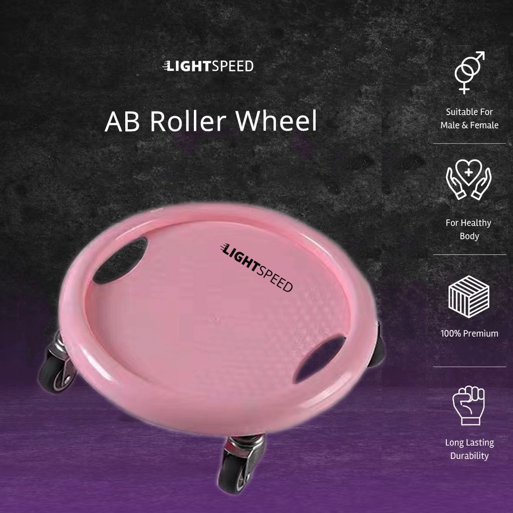 Jual LIGHTSPEED AB Roller Wheel for Abdominal / Mute Four Wheel ...