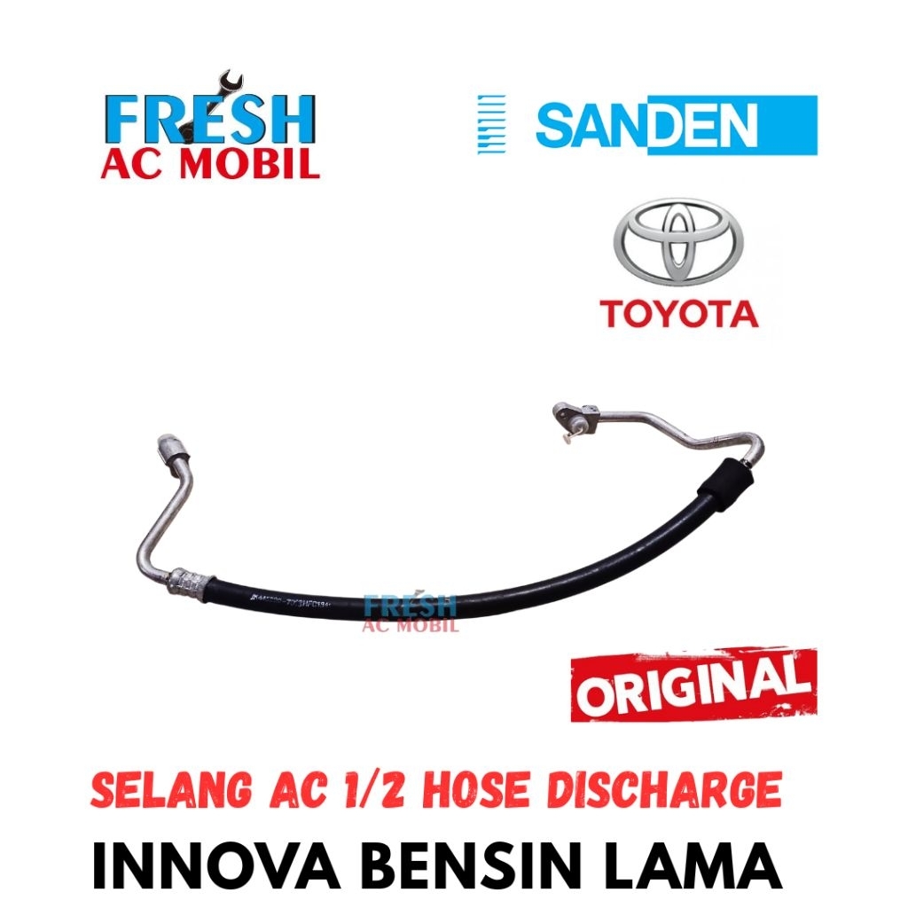 Jual Pipa Selang AC 1/2 Hose Discharge Toyota Innova Lama 2004 s/d 2015 ...