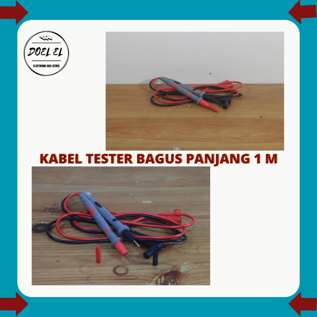 Jual KABEL MULTITESTER BAGUS 1000V 10A | KABEL TESTER | Shopee Indonesia