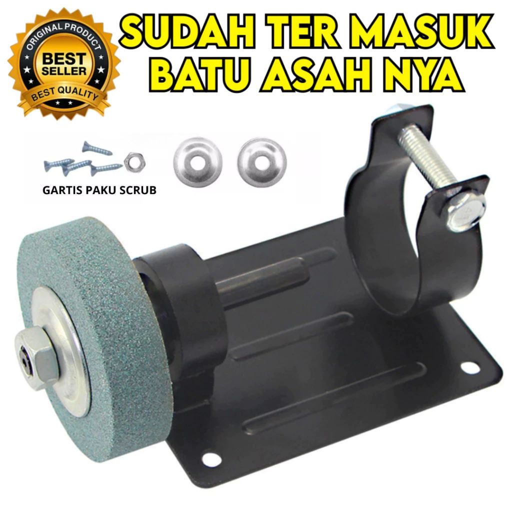 Jual Dudukan bor tangan jadi gerinda stand holder bor portable FREE ...