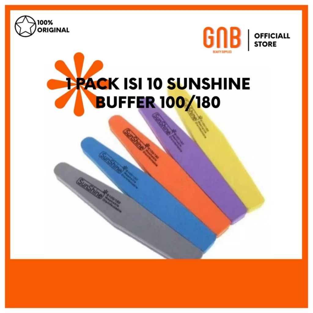 Jual BUFFER SUNSHINE 100/800 1 PACK ISI 10 | kikir kuku panjang ...