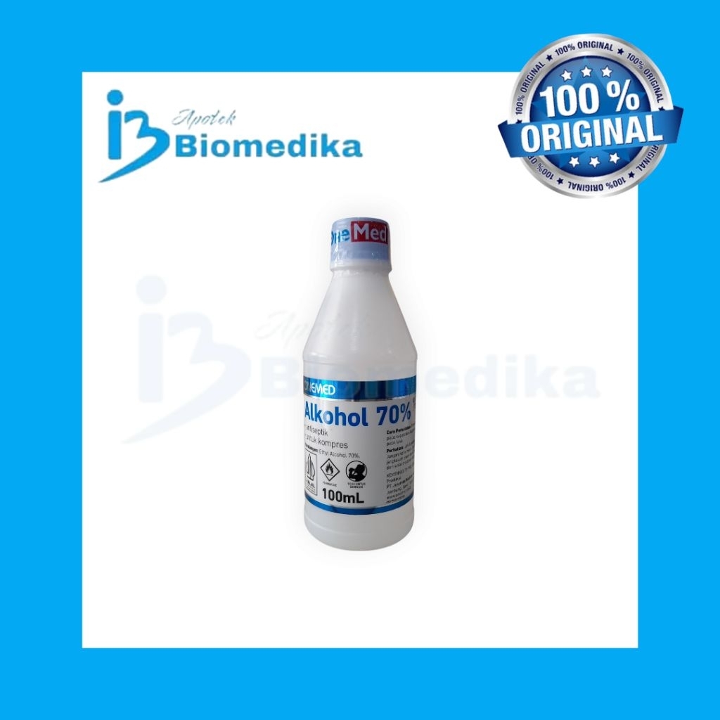 Jual Alcohol 70% Pembersih Luka 100 ml | Shopee Indonesia