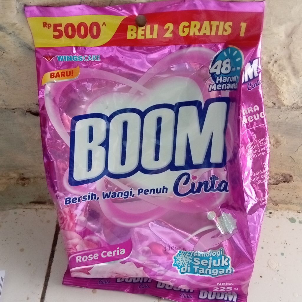 Jual Boom Detergen BELI 2 GRATIS 1 225g | Shopee Indonesia