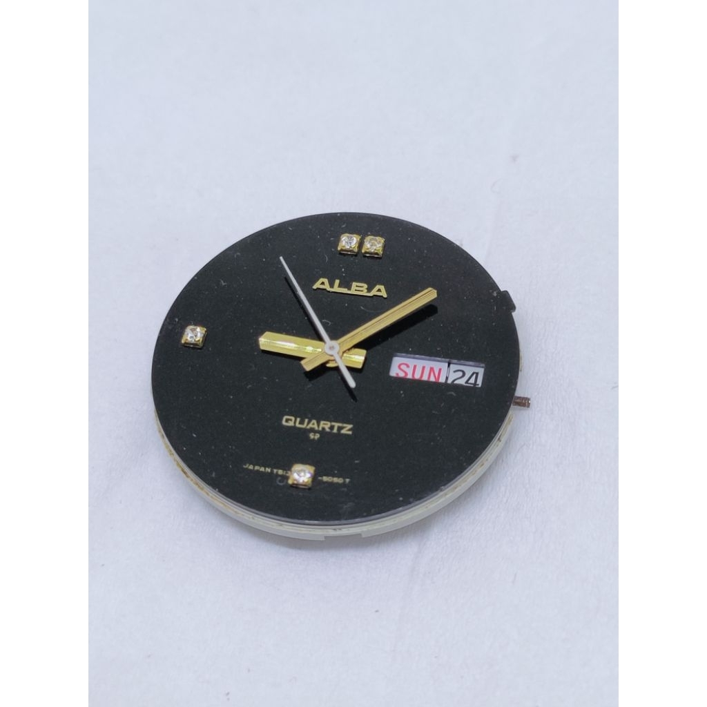 Jual Alba quartz japan vintage part original mesin jam dial jarum jam ...