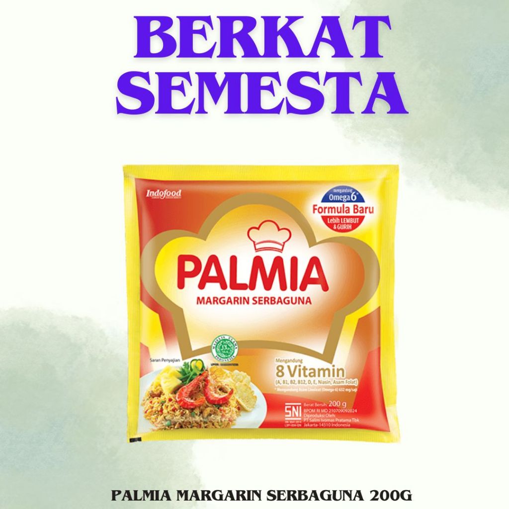 Jual PALMIA MARGARIN SERBAGUNA 200G | Shopee Indonesia