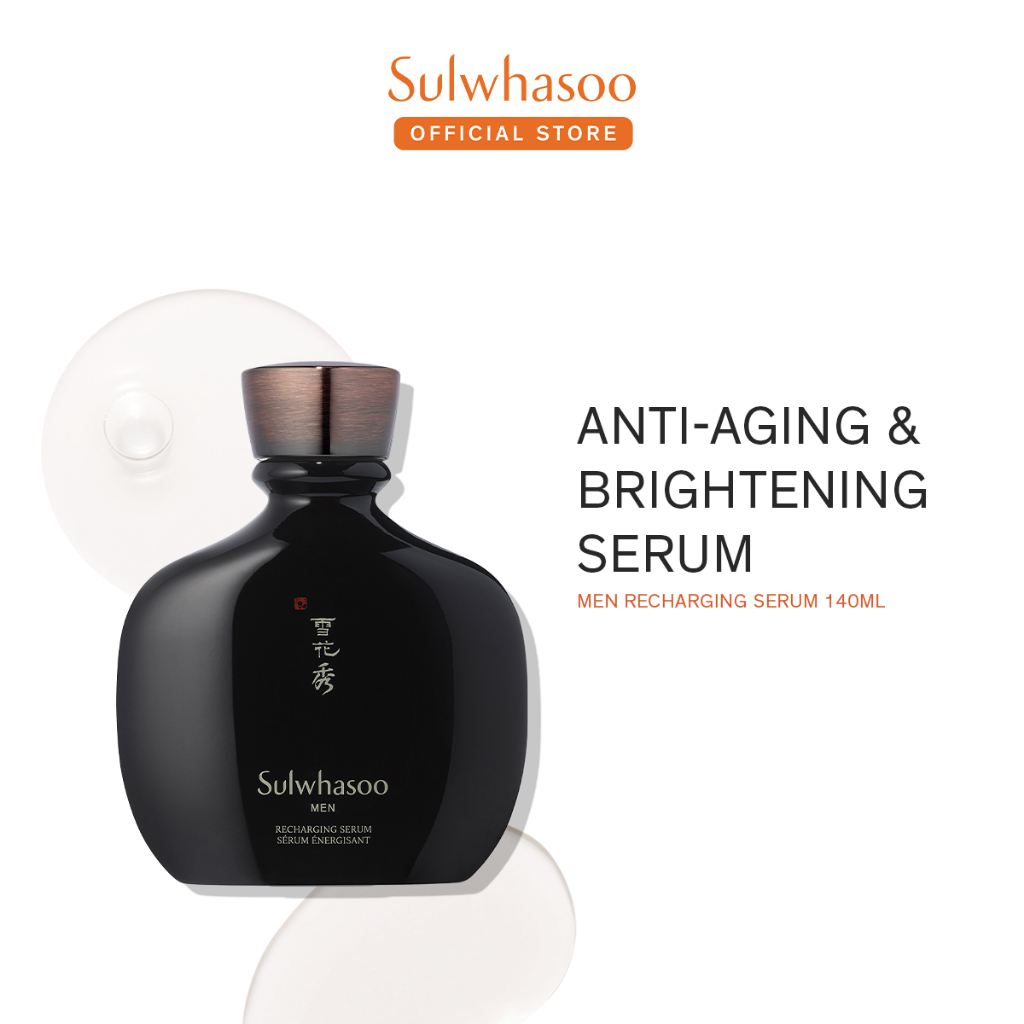Jual Sulwhasoo Men Recharging Serum 140ml - Skincare Pria, Serum Wajah ...