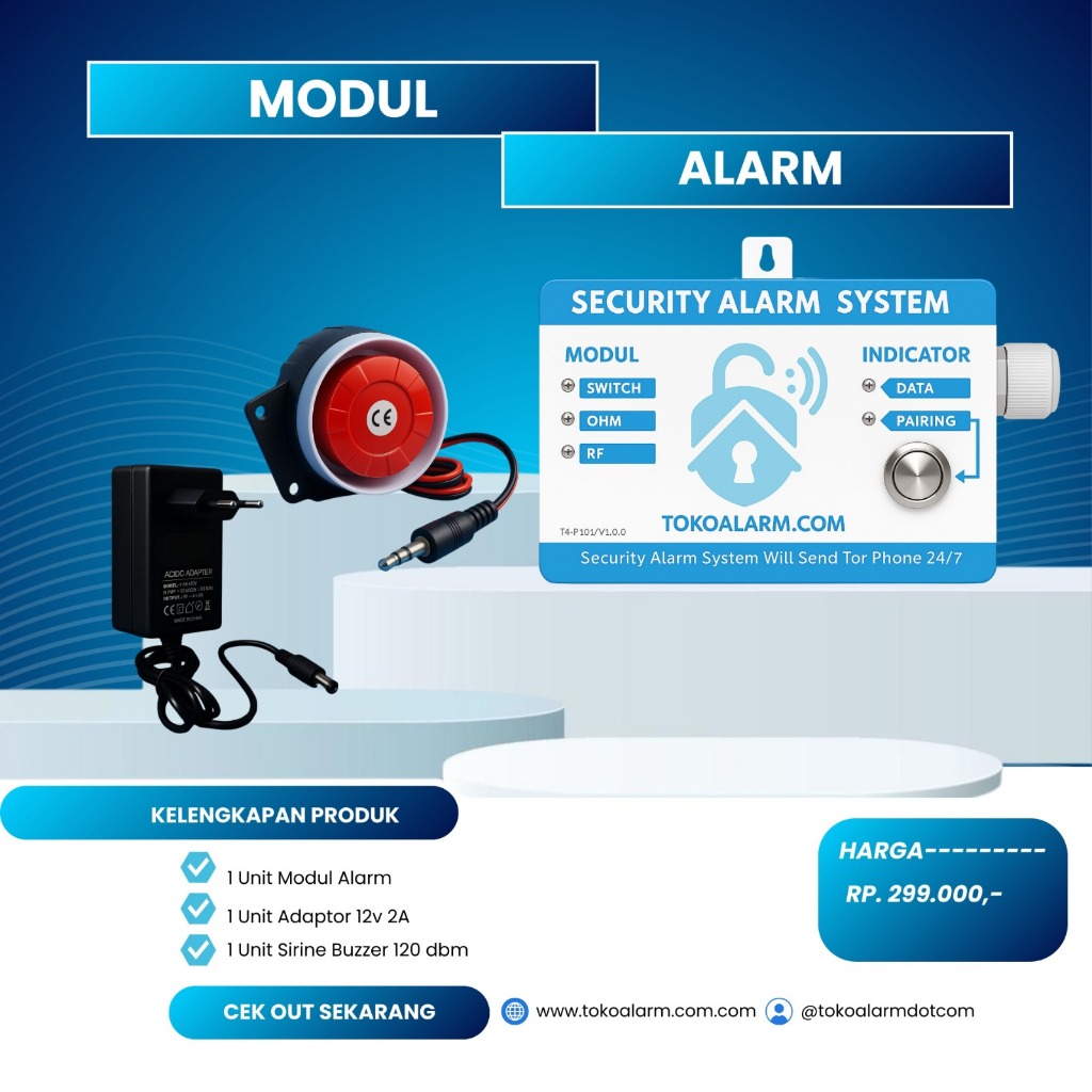 Jual MODUL Alarm Anti Maling Berbasis Android/APK | Shopee Indonesia