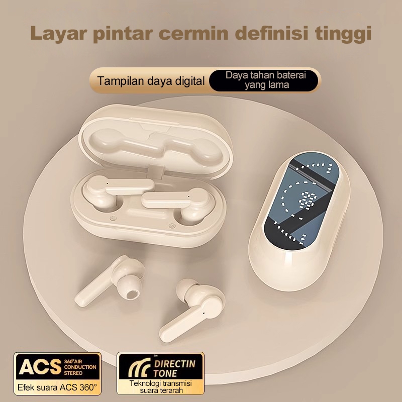 Jual Headset Bluetoth in-ear layar digital X65 baru memiliki kualitas ...