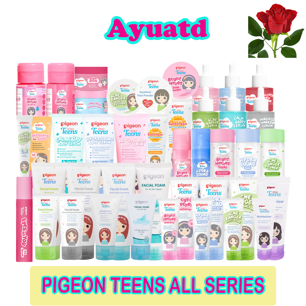 Jual PIGEON TEENS All Varian Facial Foam / Moisturizer / Serum / Toner ...
