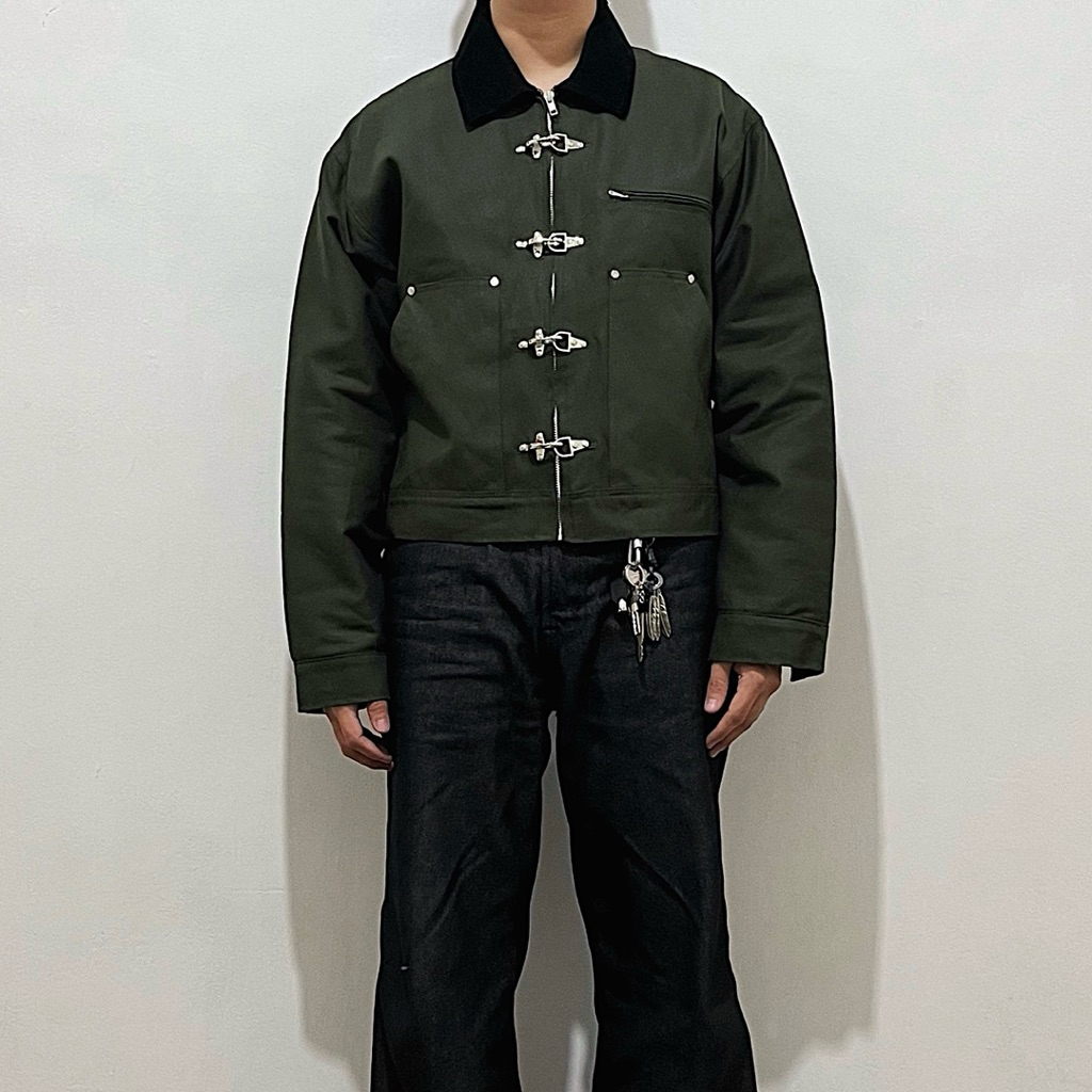 Jual Fireman Clasp Work Jacket | Shopee Indonesia