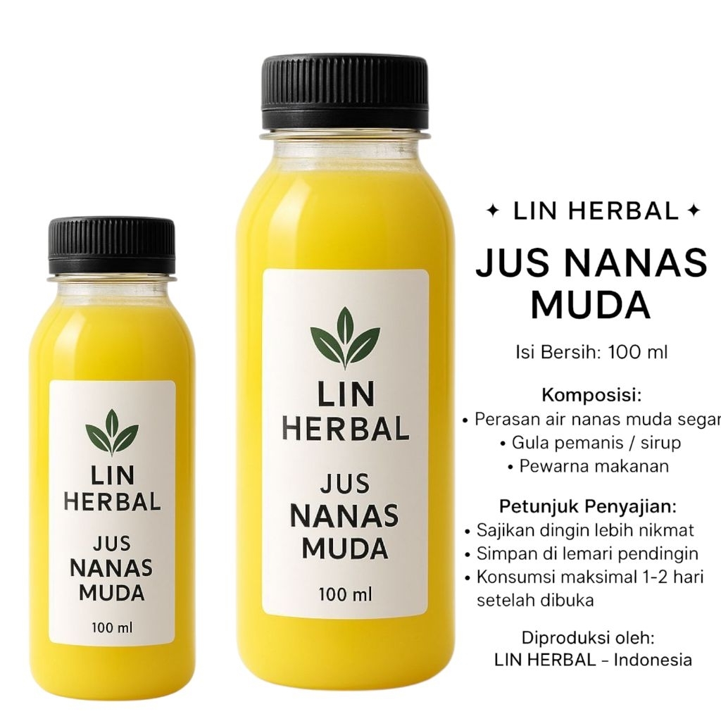 Jual Jus Nanas Muda Buah Nanas Muda & Minuman Bernutrisi 100% Alami ...