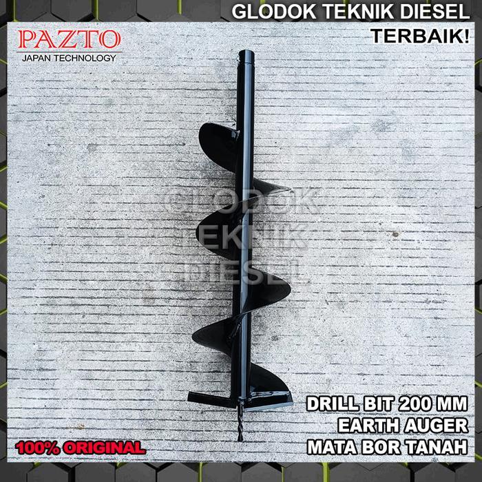 Jual Earth Auger Drill Mesin Bor Tanah Gali Tanah 52CC Bensin Engine ...